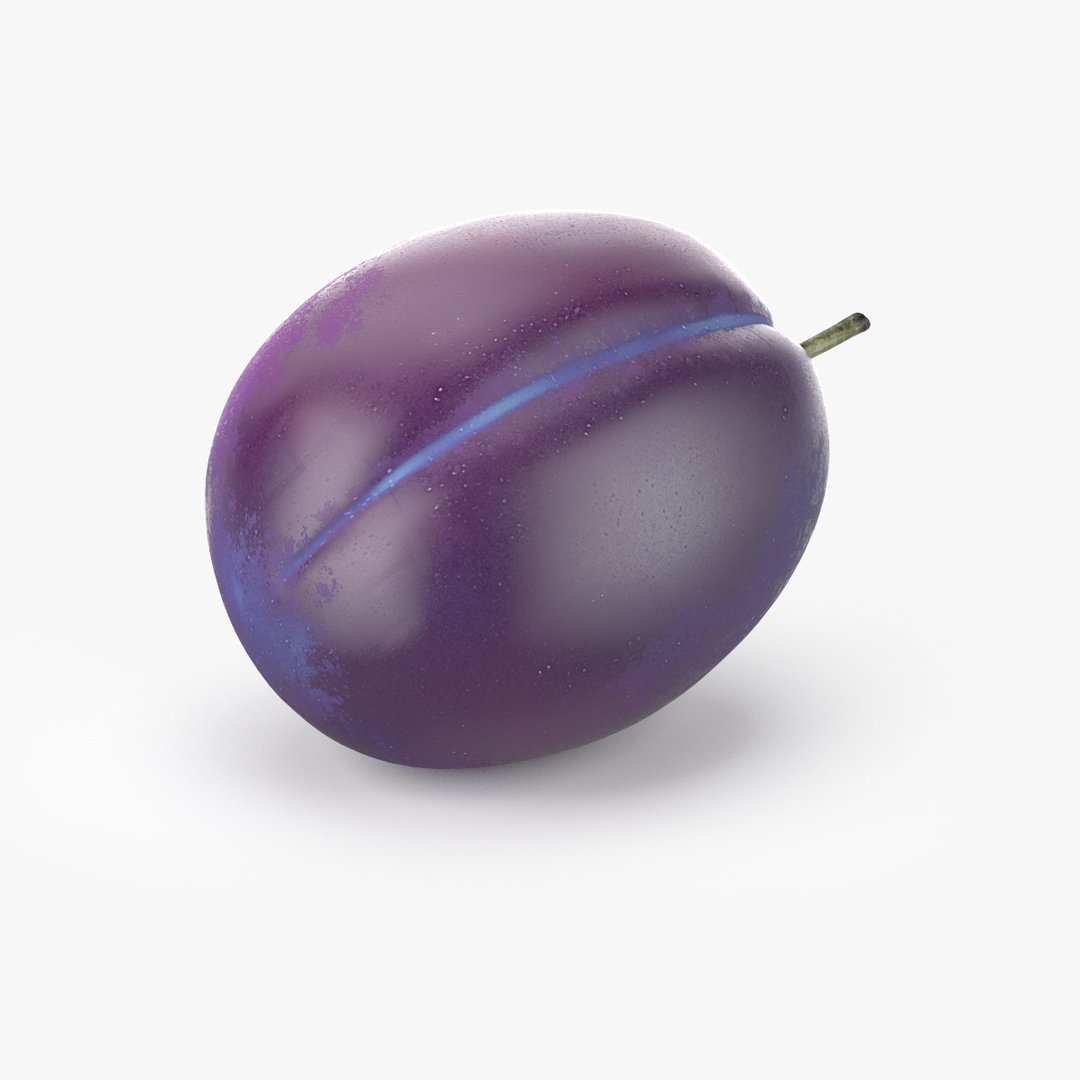 realistic plum fruit real max