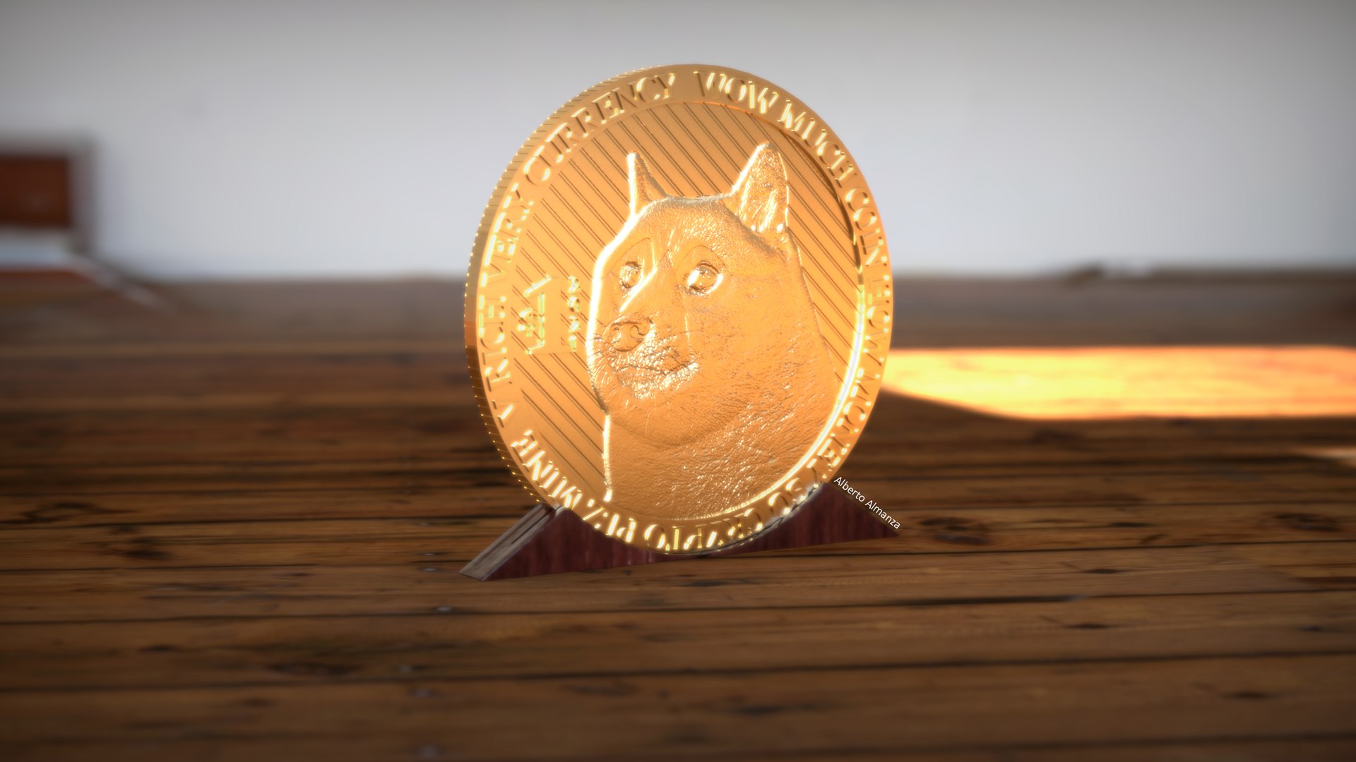 3D doge coin dogecoin - TurboSquid 1697201