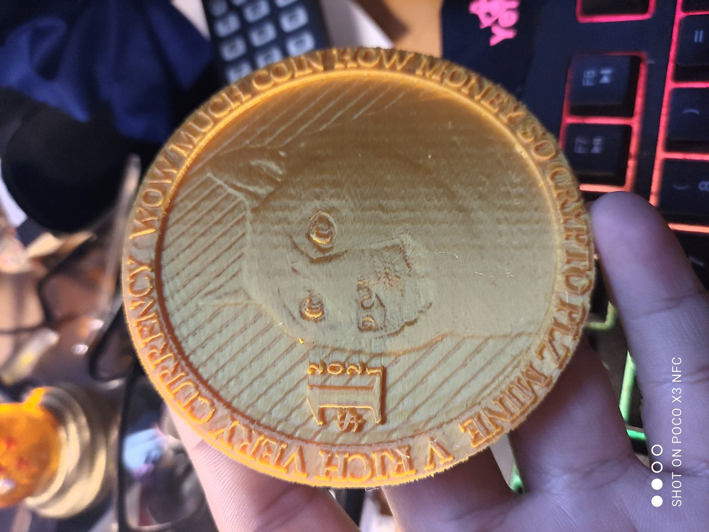 3D doge coin dogecoin - TurboSquid 1697201