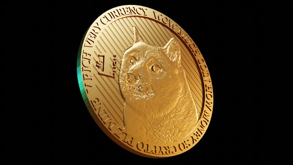 3D doge coin dogecoin - TurboSquid 1697201