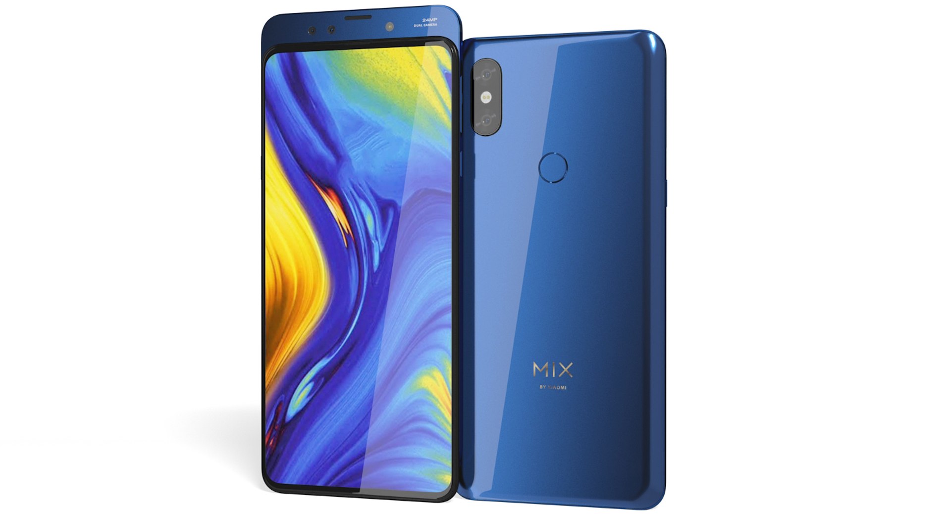 Realistic Xiaomi Mi Mix 3D Model - TurboSquid 1346459