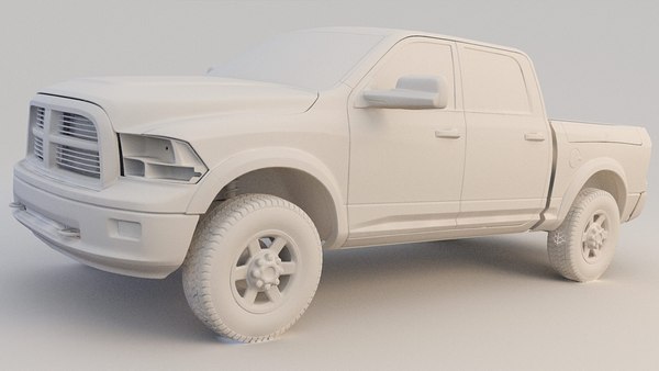modelo 3d Camioneta ram 1500 Laramie Longhorn (2) - TurboSquid 1529236