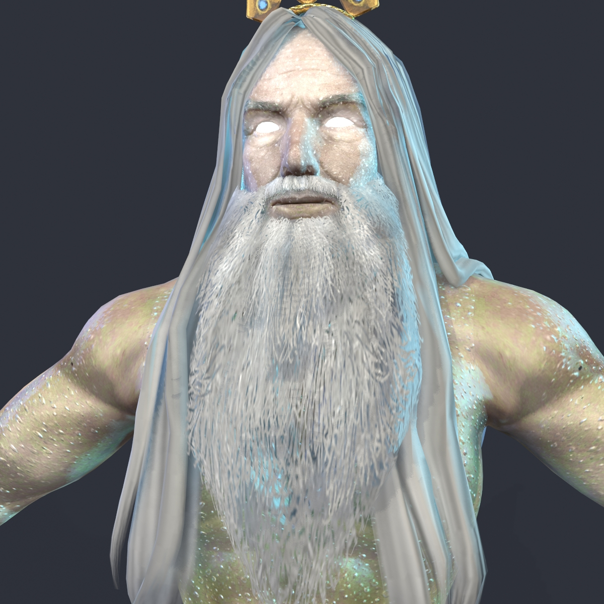 modelo 3d Poseidón - TurboSquid 1425504