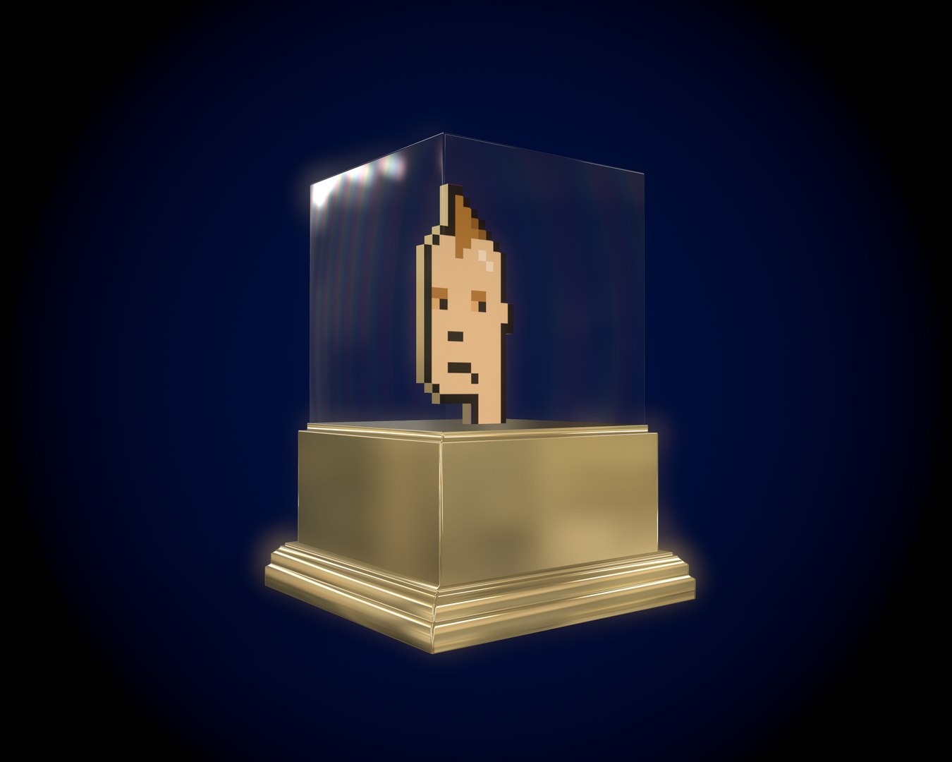 Gold Punk 3D - TurboSquid 1816532