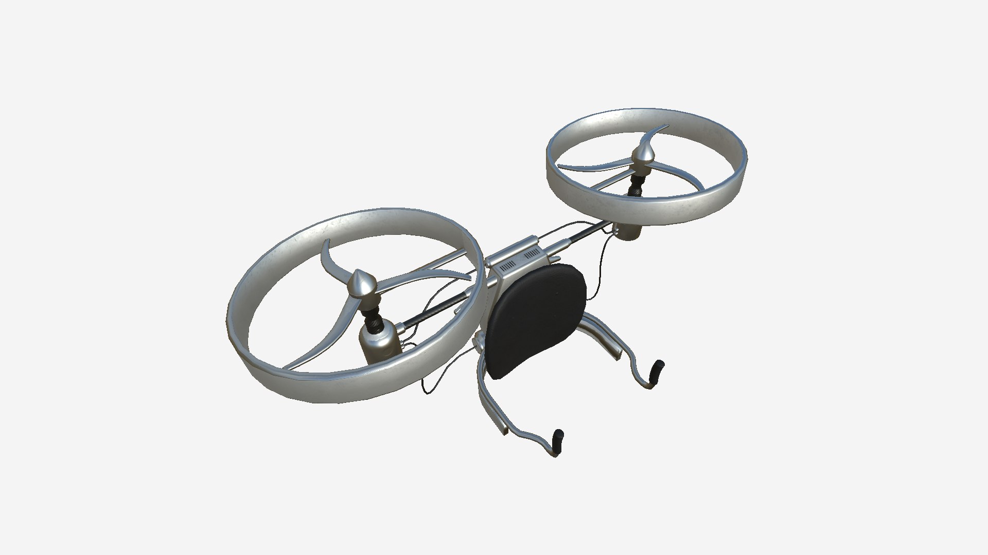 3D Jetpack Electric B05 Steel Bright - SciFi Character Design ...