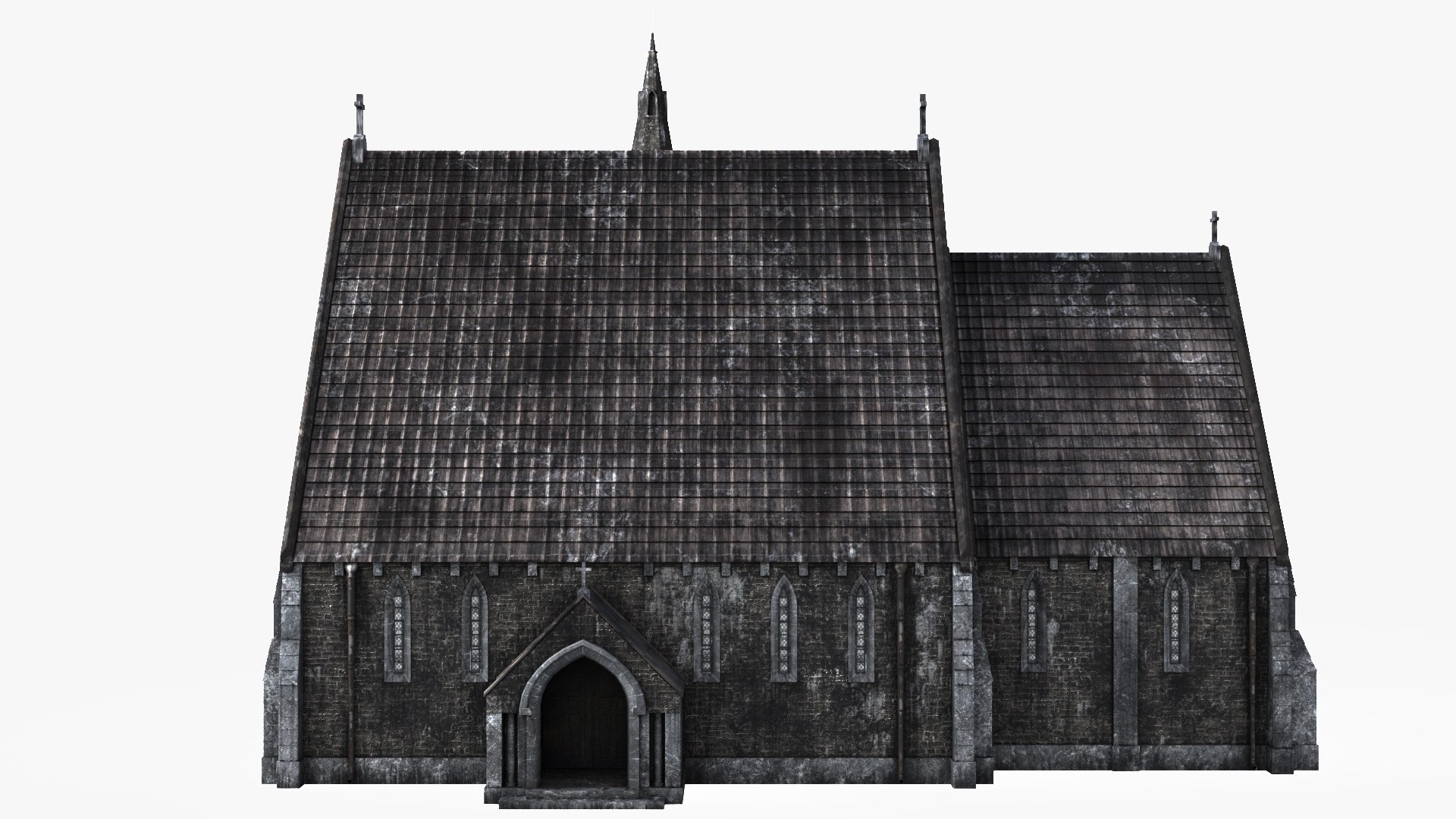 Old Church 3D Model - TurboSquid 1572961