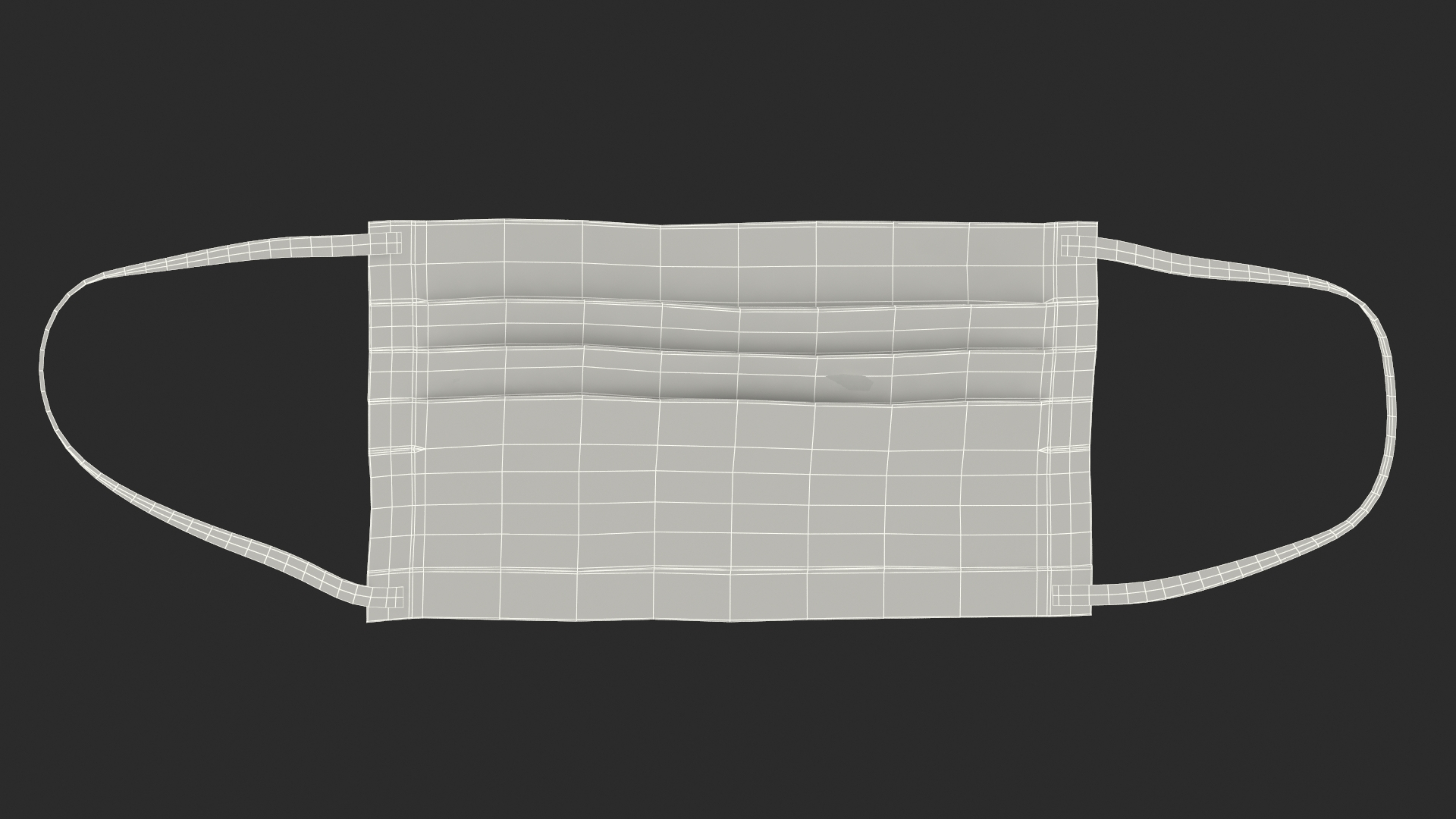 3D Surgical Face Mask Model - TurboSquid 1705300