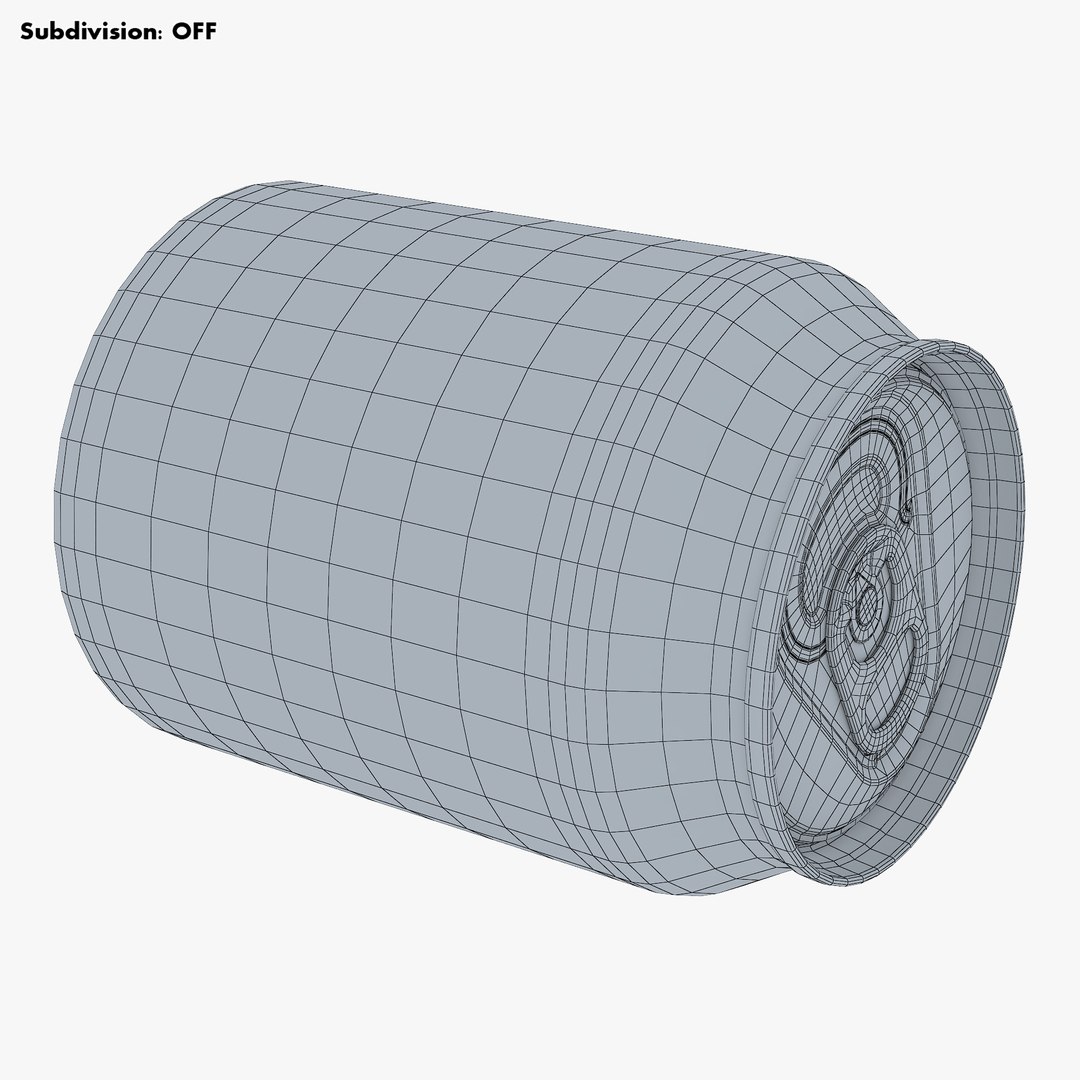 3D model Aluminum Stubby Can 250ml v 2 - TurboSquid 1906380