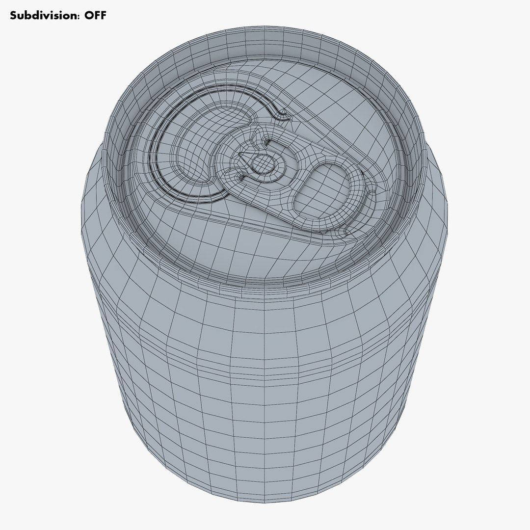 3D model Aluminum Stubby Can 250ml v 2 - TurboSquid 1906380