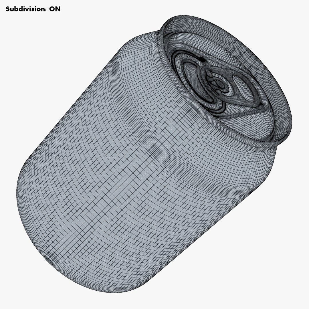 3D model Aluminum Stubby Can 250ml v 2 - TurboSquid 1906380