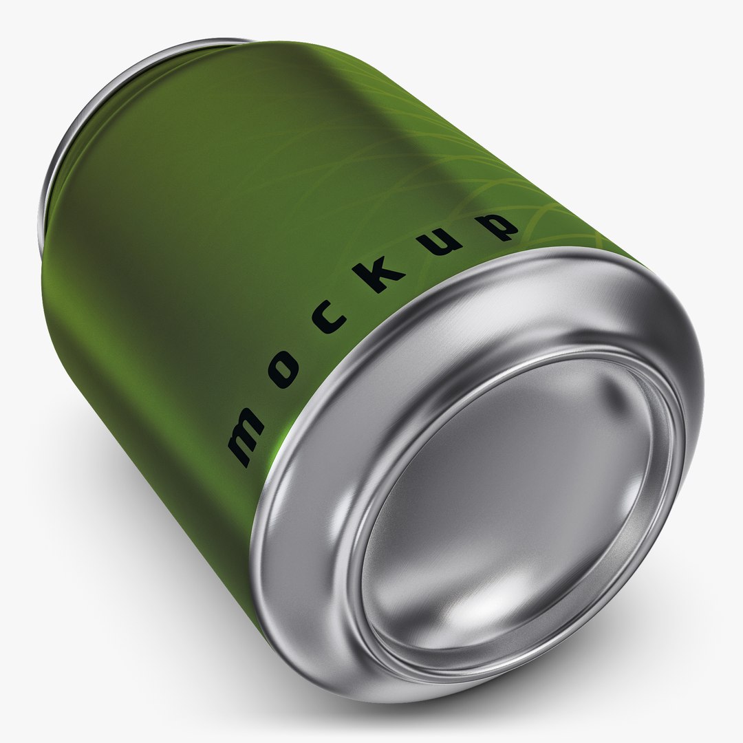 3D model Aluminum Stubby Can 250ml v 2 - TurboSquid 1906380