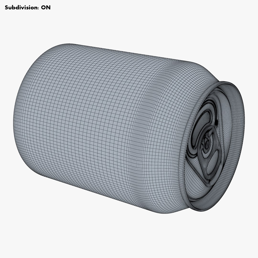 3D model Aluminum Stubby Can 250ml v 2 - TurboSquid 1906380
