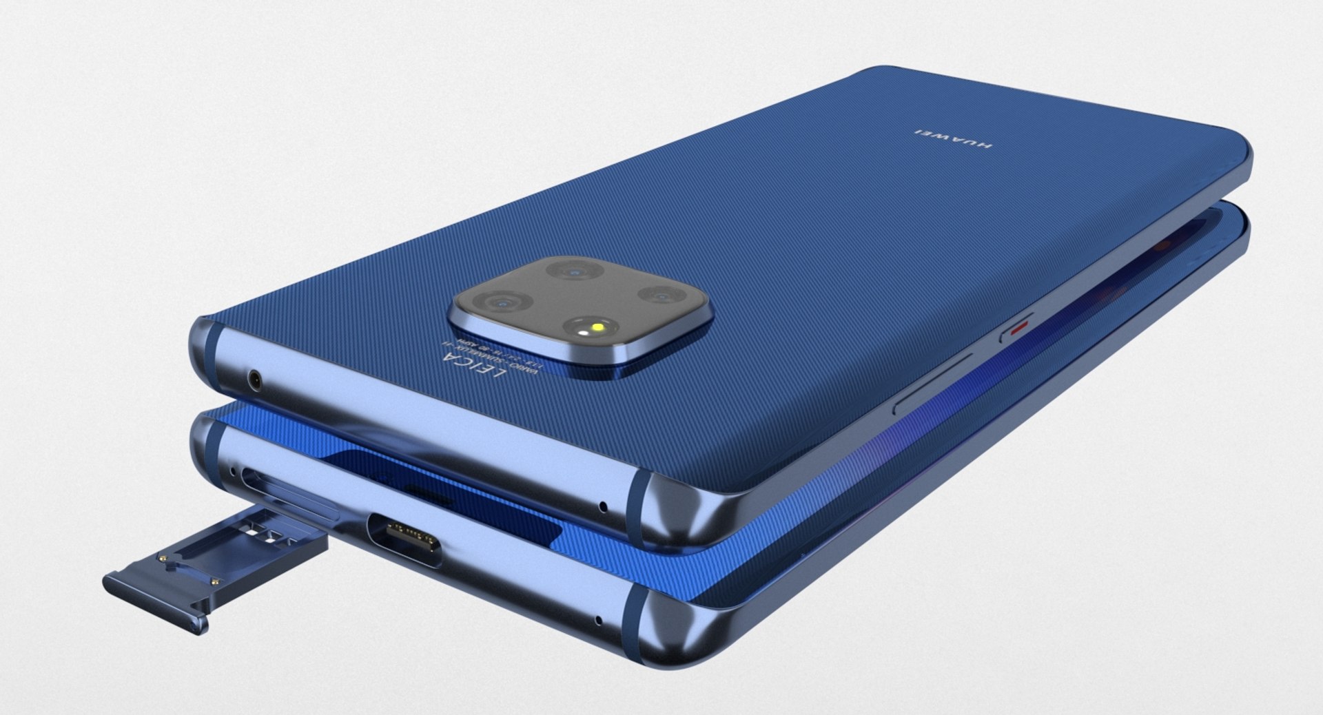 Huawei Mate 20 Pro 3D - TurboSquid 1467238