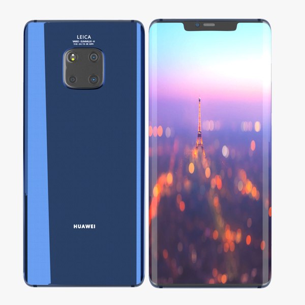 Huawei mate 20 pro 3D - TurboSquid 1467238