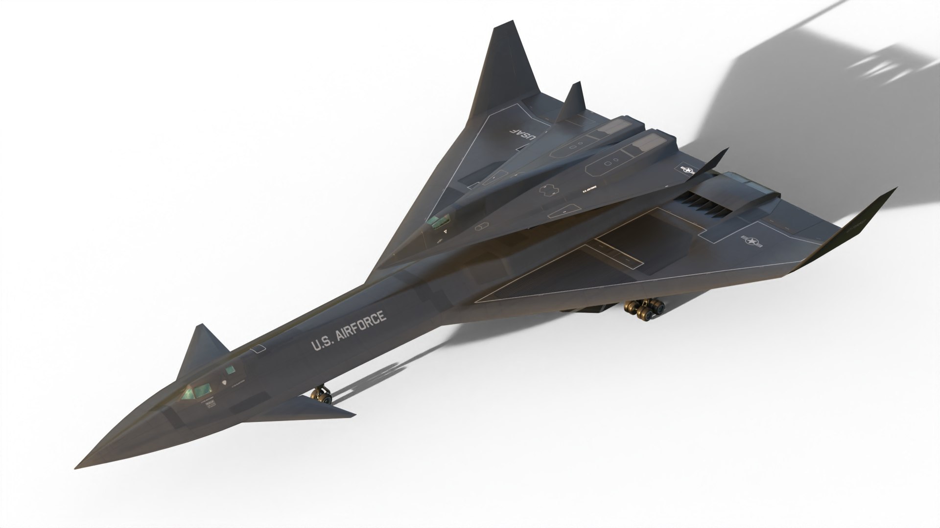 SR-75 Penetrator 3D - TurboSquid 2183639
