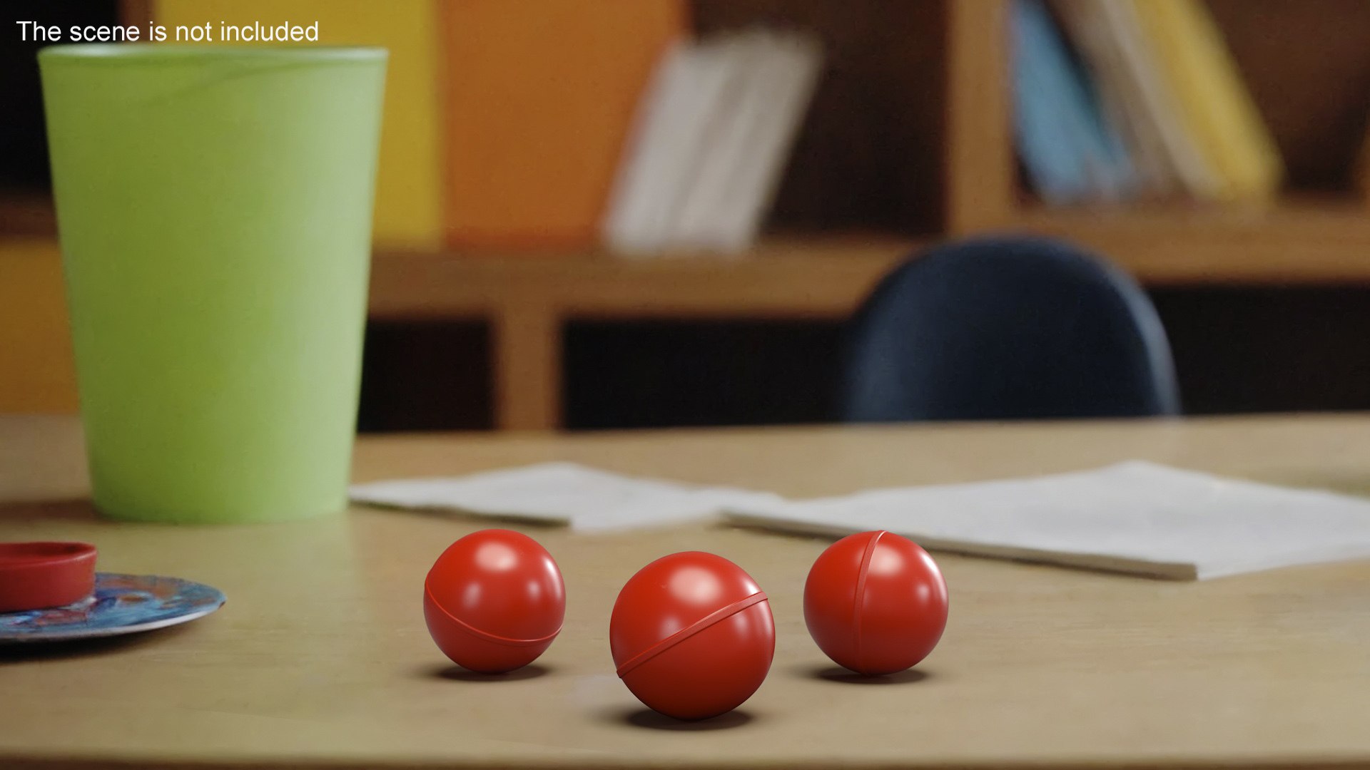 3D Flexi Bouncy Ball Red - TurboSquid 2286778