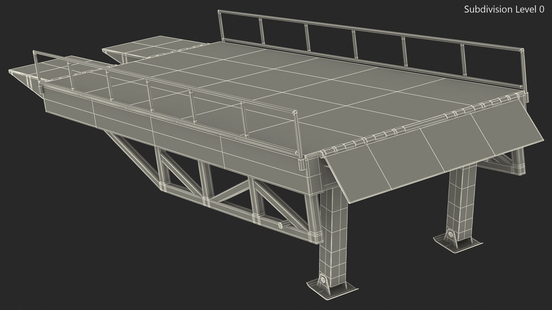 Portable Trailer Loading Ramp 3D model - TurboSquid 1724410