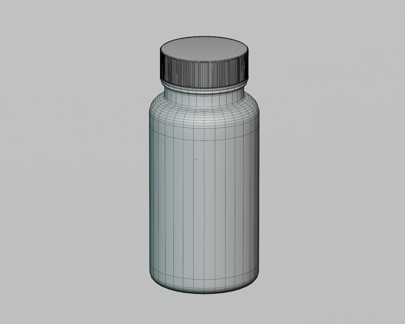 3D Pill Bottle Model - TurboSquid 2167086