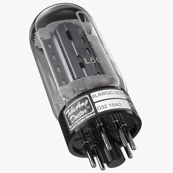 3D JJ Electronics Vacuum Tube 6L6GC - TurboSquid 1726227