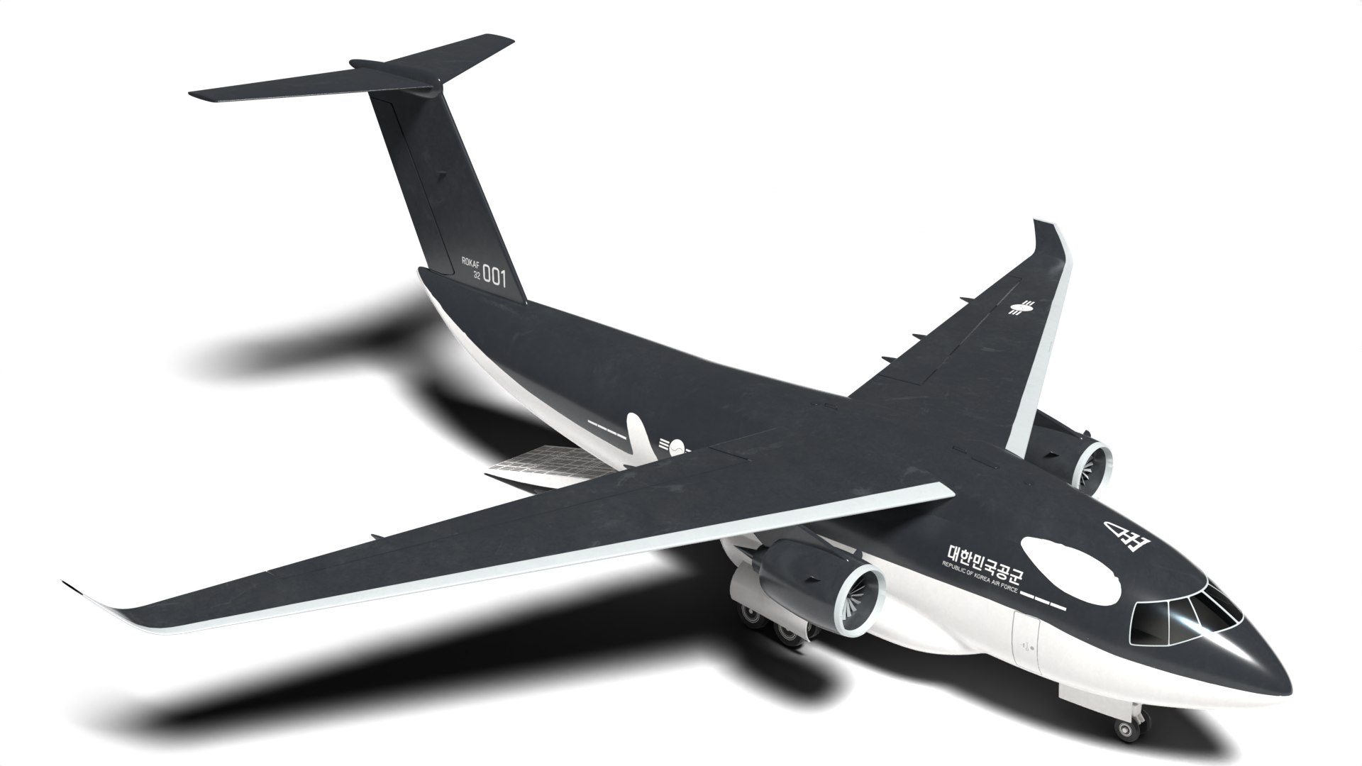 Transport Airplane MC-X 3D Model - TurboSquid 2211918