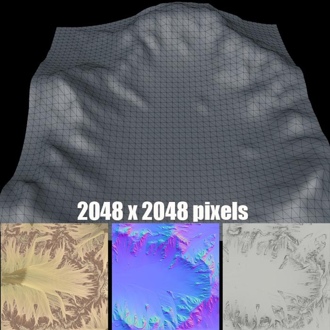 mountain games maps c4d