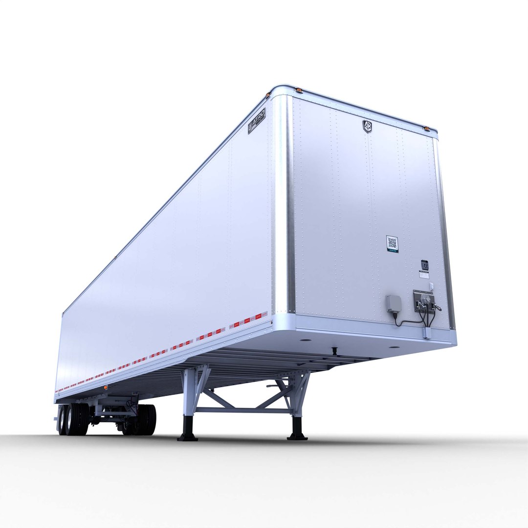 3D Atro 53FT Dry Van Model - TurboSquid 2238066