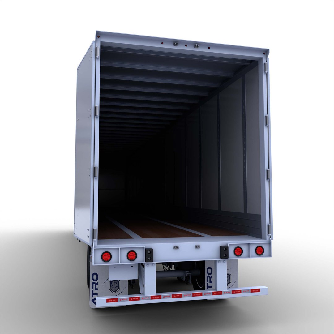 3D Atro 53FT Dry Van Model - TurboSquid 2238066