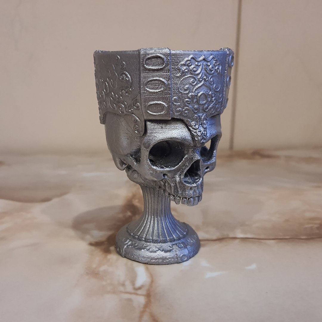 3D skull goblet printable - TurboSquid 1680608