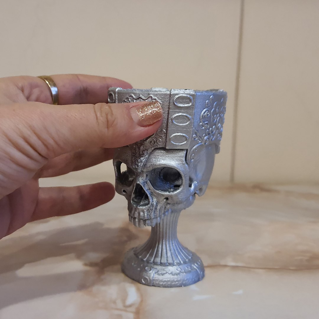 3D skull goblet printable - TurboSquid 1680608