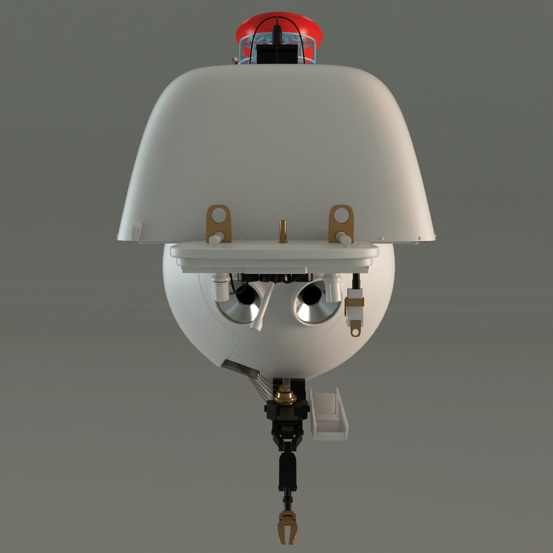 research submersible shinkai 2000 3d model