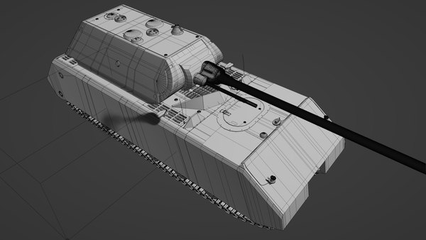 modelo 3d Panzerkampfwagen VIII Maus - German WWII Tank - TurboSquid ...
