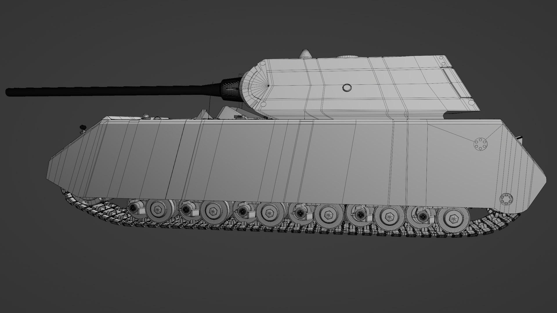 Panzerkampfwagen VIII Maus - German WWII Tank 3D Model - TurboSquid 1891435