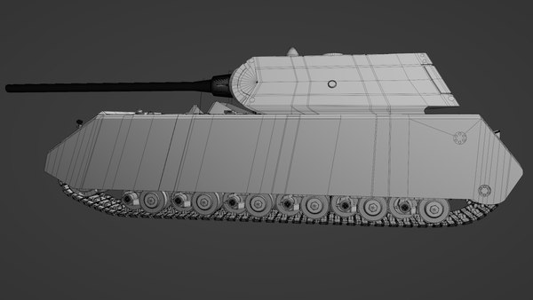 Panzerkampfwagen VIII Maus - German WWII Tank 3D model - TurboSquid 1891435