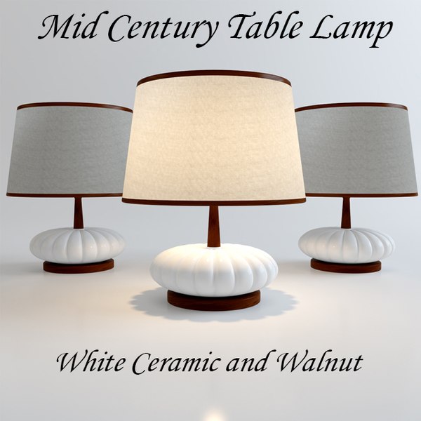 free max mode century modern table lamp