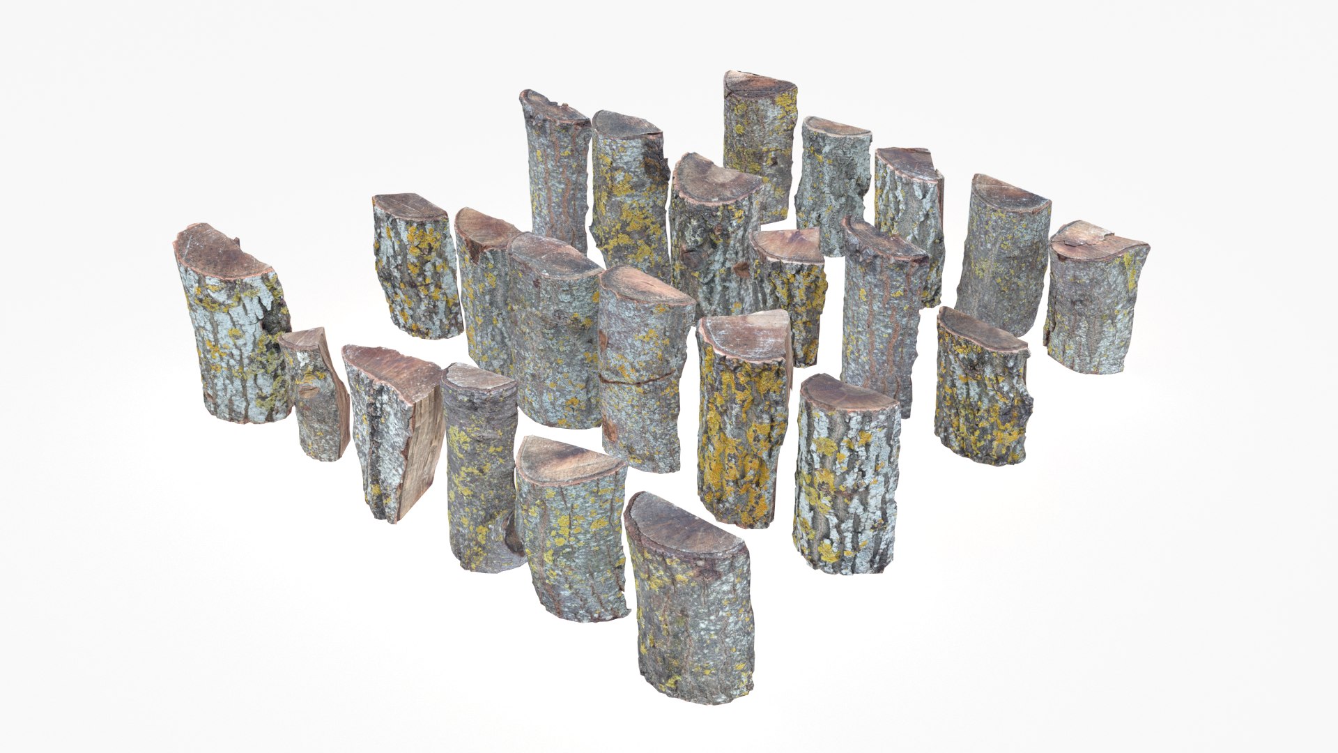 Half Wood Scan Pack 3D - TurboSquid 2125885