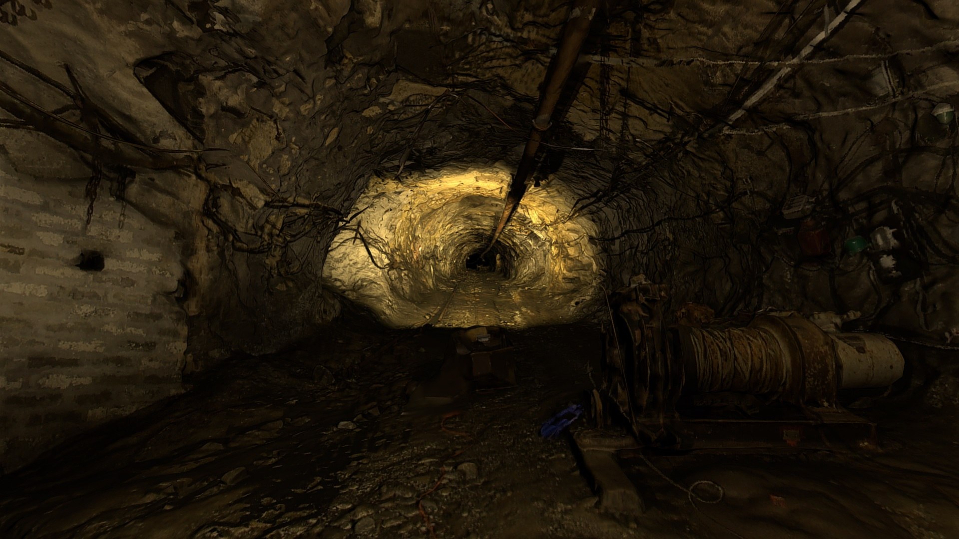 Old Underground Mine Excavation - Pipe 3D Model - TurboSquid 2338438