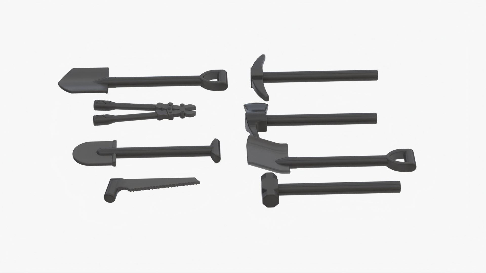 Lego Tools Collection 3D Model - TurboSquid 2269746
