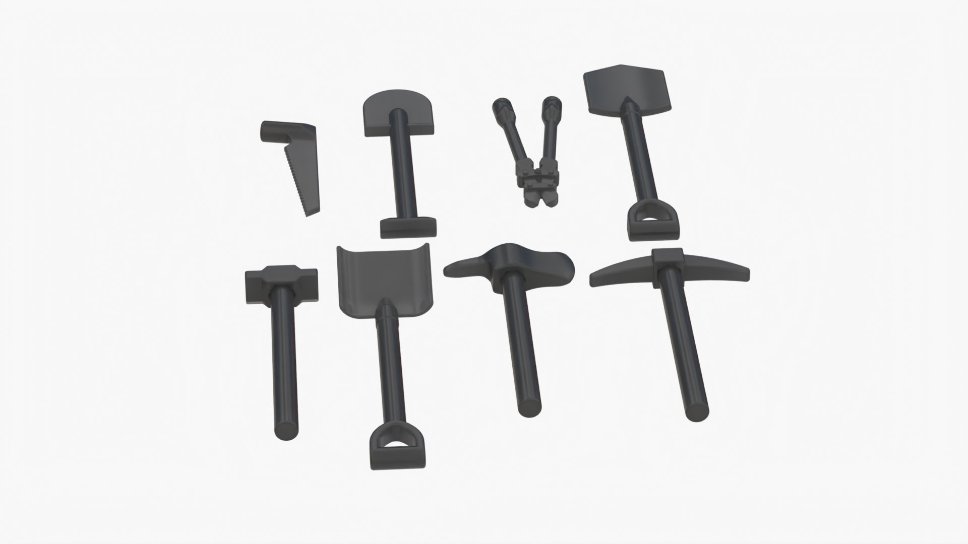 Lego Tools Collection 3D Model - TurboSquid 2269746