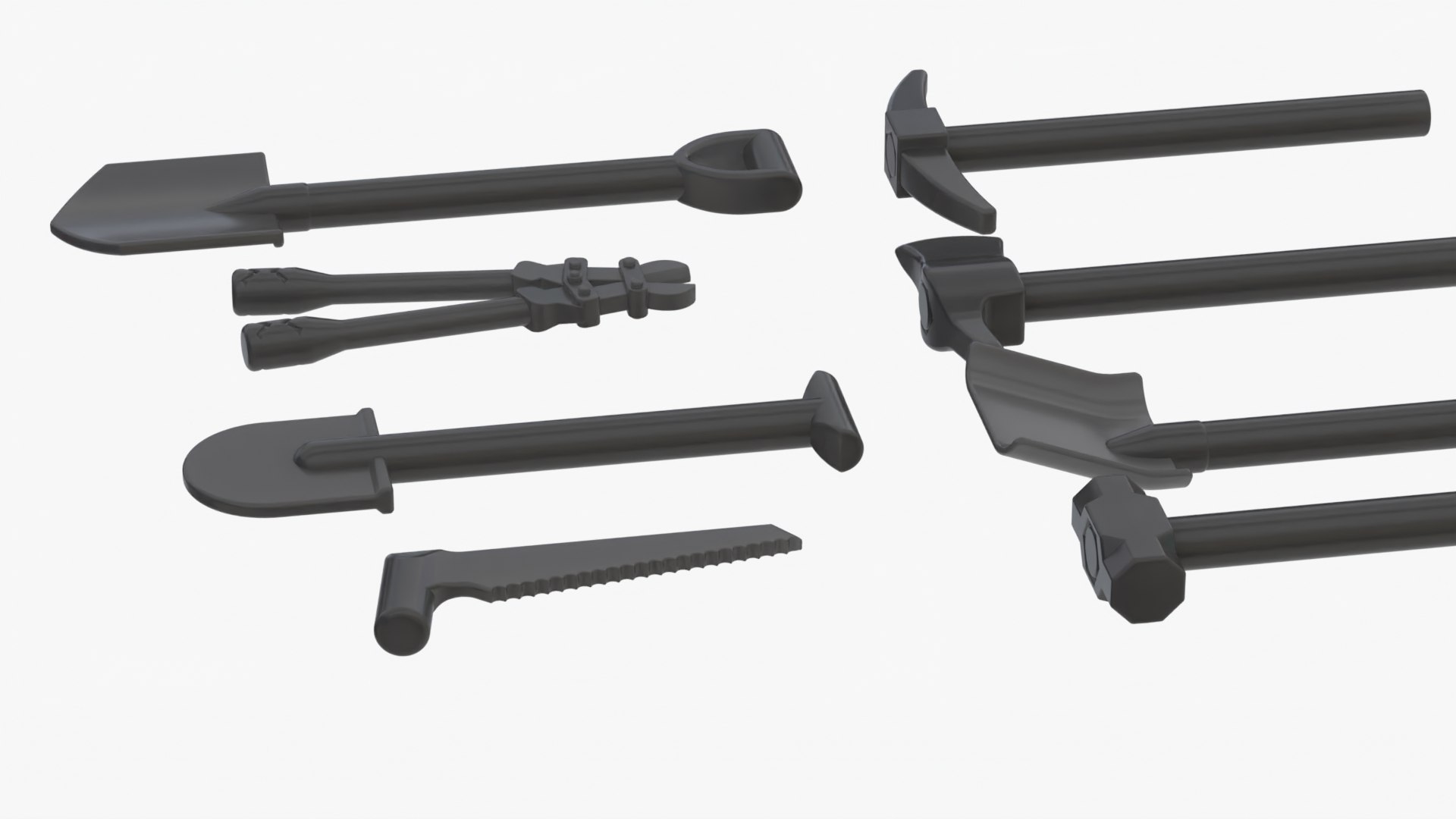 Lego Tools Collection 3D Model - TurboSquid 2269746