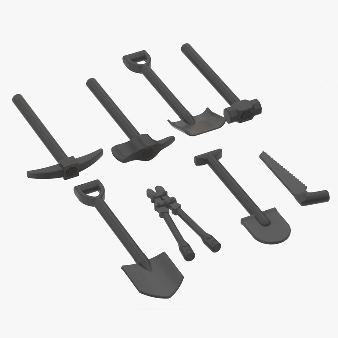 Lego Tools Collection 3D Model - TurboSquid 2269746