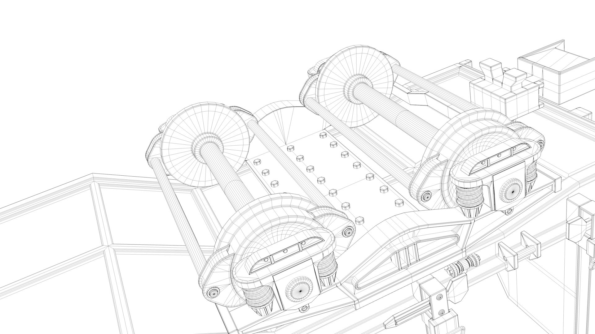 Stake Wagon 3D Model - TurboSquid 1869280