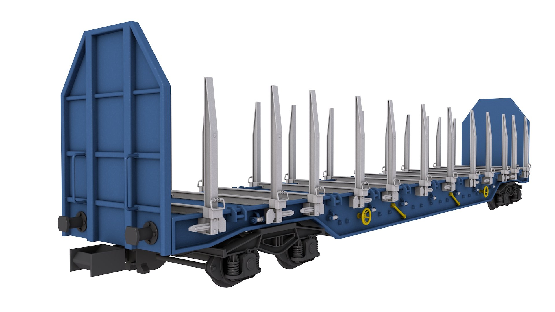 Stake Wagon 3D Model - TurboSquid 1869280