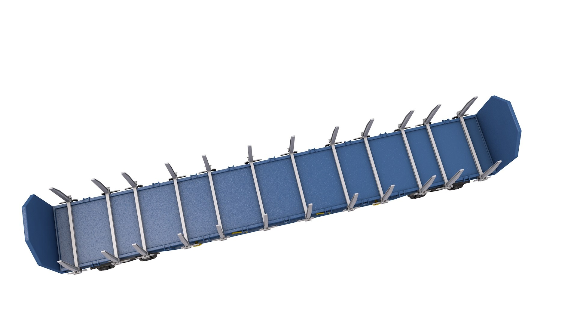 Stake Wagon 3D Model - TurboSquid 1869280