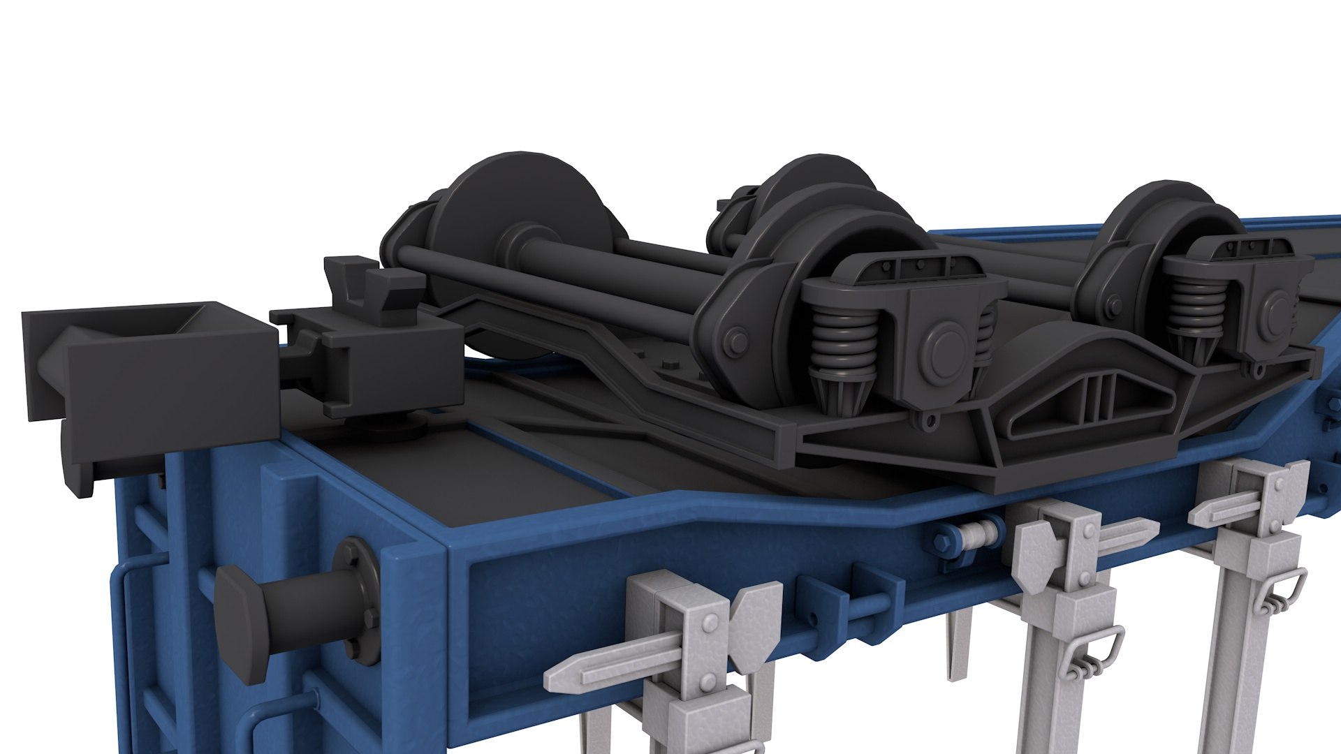 Stake Wagon 3D Model - TurboSquid 1869280