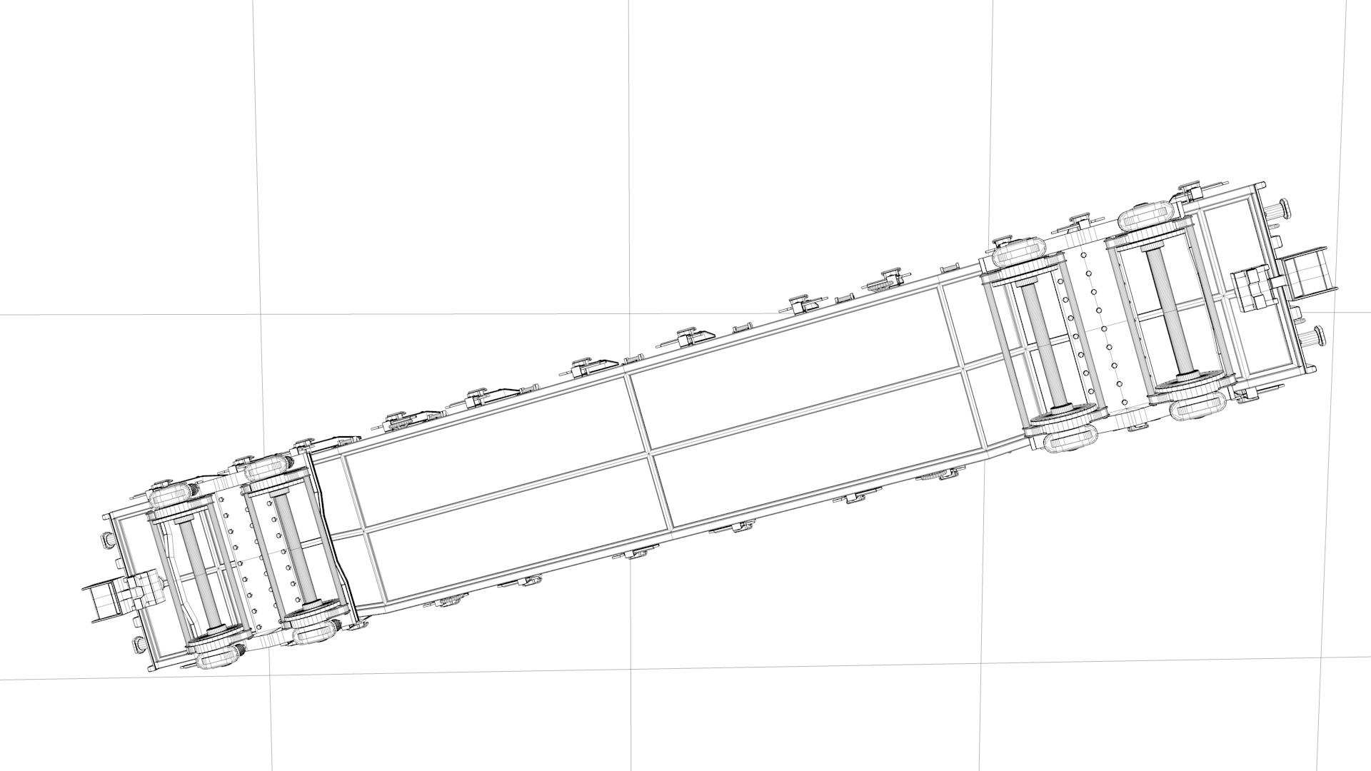 Stake Wagon 3D Model - TurboSquid 1869280