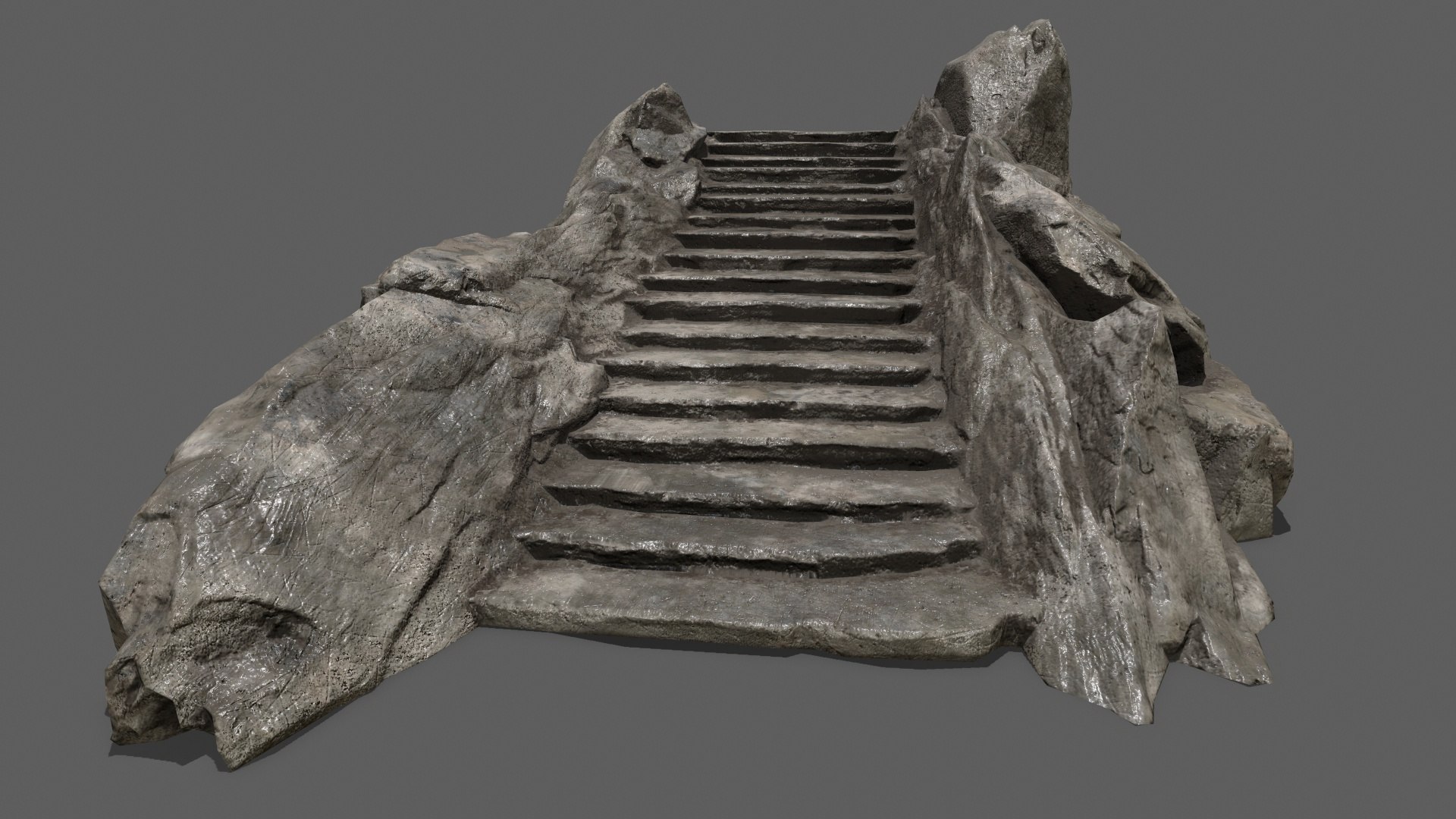 3D Stairs Model - TurboSquid 1968288