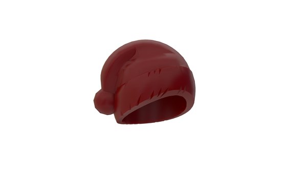 Lego Realsize Santa Claus Hat 3D - TurboSquid 2022339