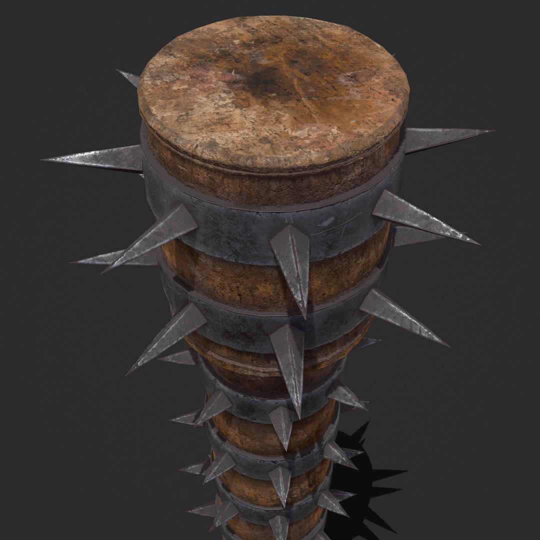 Medieval Spiked Mace 3D Model - TurboSquid 1836172