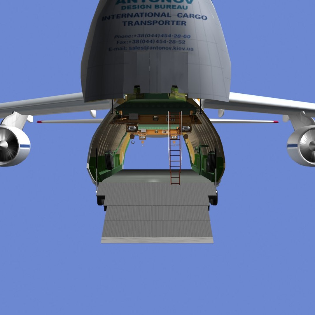 Antonov An-124 3d Lwo