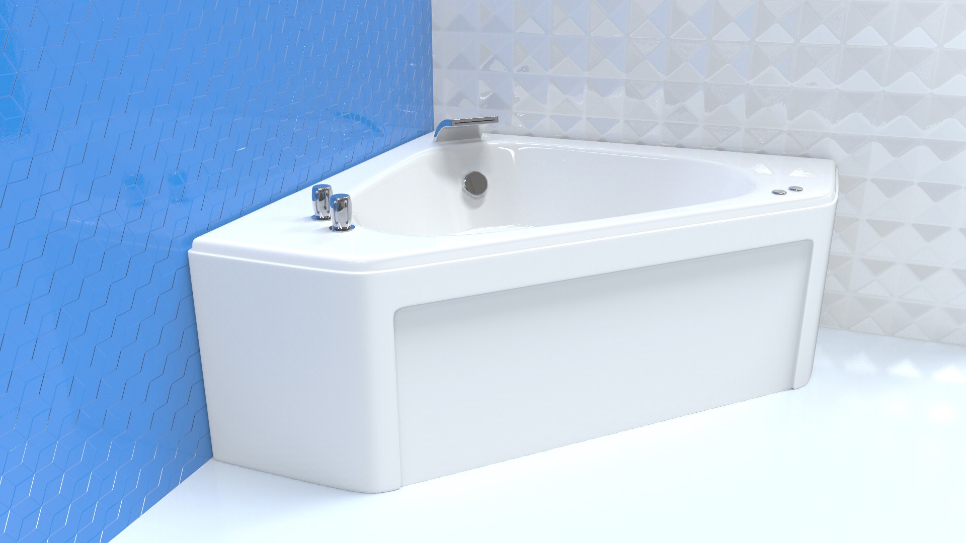 Balneo Bath 3D - TurboSquid 1485003
